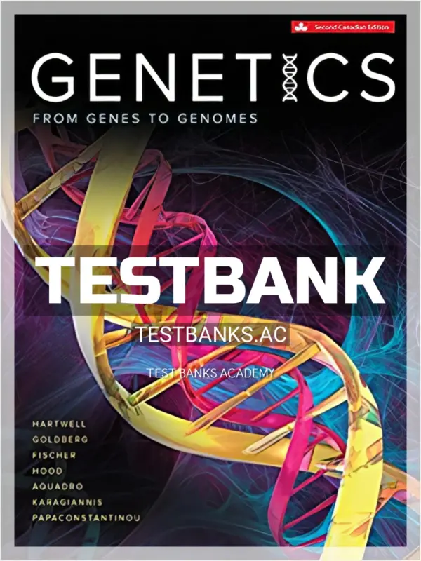 Test Bank for Genetics 2nd CA Edition by Hartwell